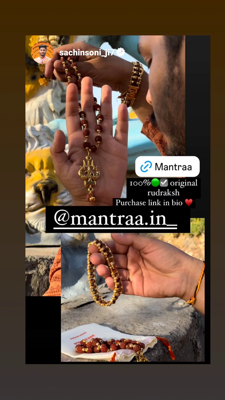 Hanumanji With Gada Necklace - Silver Plated – Mantraa